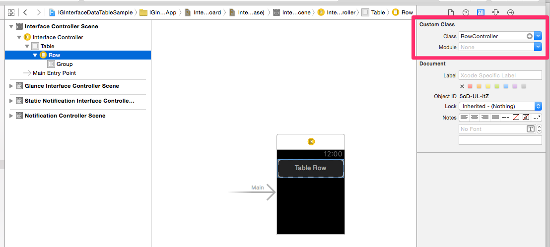 [WatchKit] IGInterfaceDataTable で WKInterfaceTable を UITableView ライクに扱う | DevelopersIO
