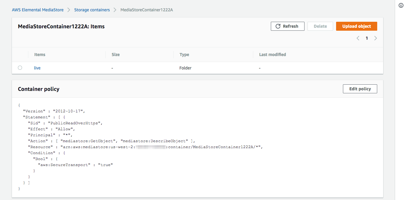 【やってみた】AWS Elemental MediaLiveとAWS Elemental MediaStoreでライブ配信してみた #reinvent | DevelopersIO